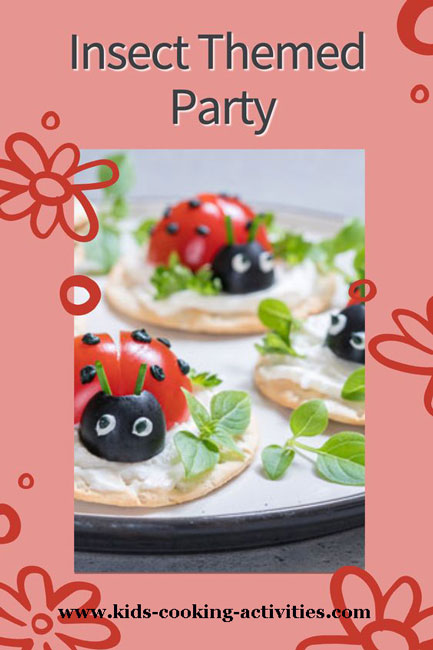 Ladybug Party Pom Poms