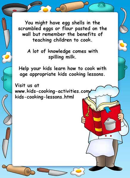 Cooking Lesson Plans