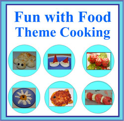 Theme dinner ideas for kids to put together a fun dinner party.